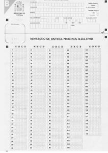 Exámenes oposiciones de justicia 27 septiembre 2025